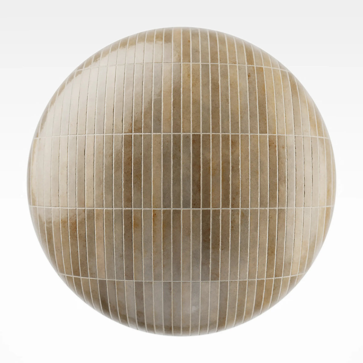 Zellige Sandstone Finger Tile PBR Texture - 4K Seamless | Superellipse ...