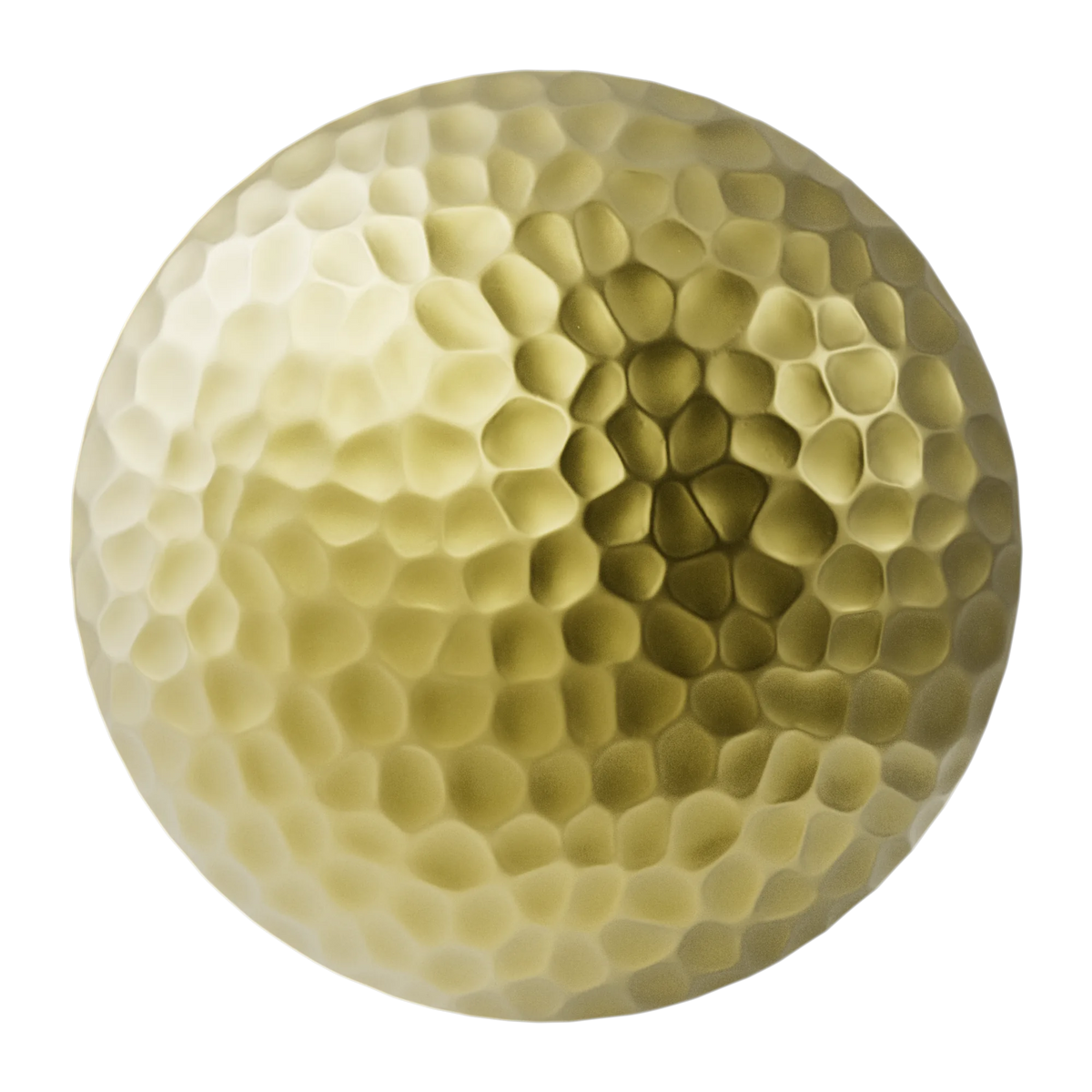 Hand Hammered Brass Metal PBR Texture - 4K Seamless | Superellipse