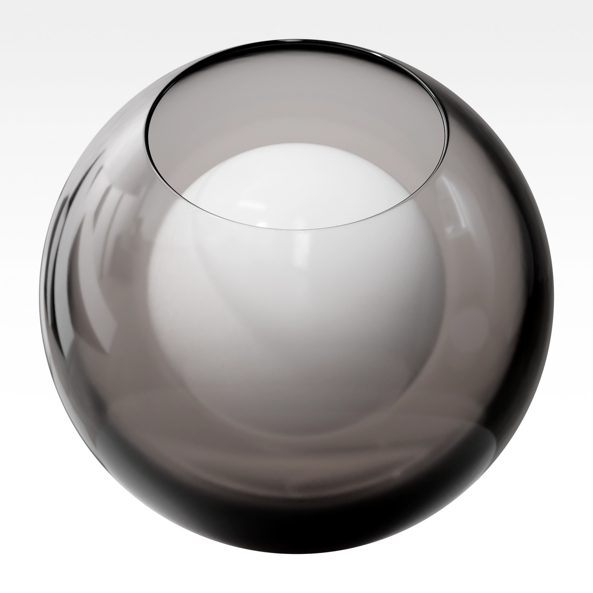 Ash Gray Tinted Glass PBR Texture - Seamless | Superellipse