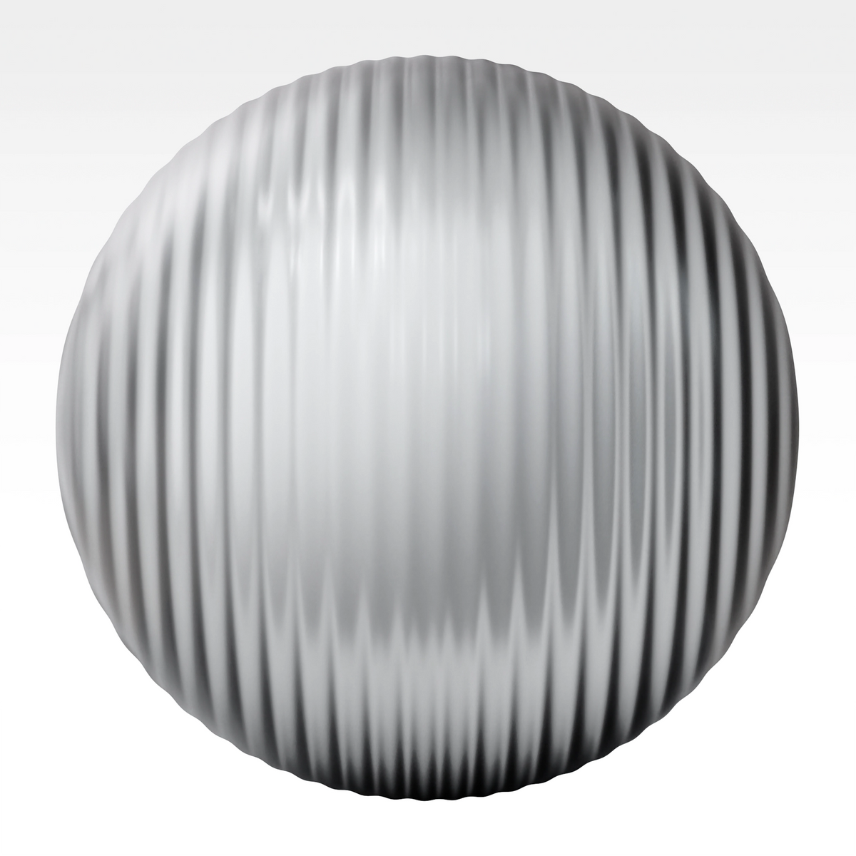 Ribbed Wave Glass Frosted PBR Texture - Seamless | Superellipse