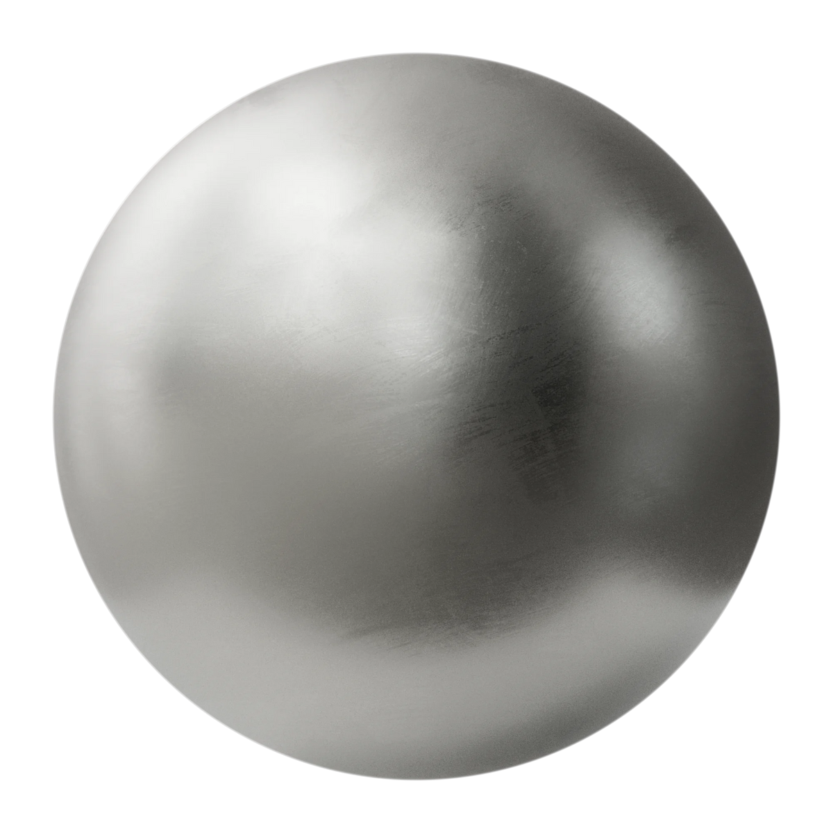 Hand Finished Brushed Silver Metal PBR Texture - 4K Seamless | Superellipse