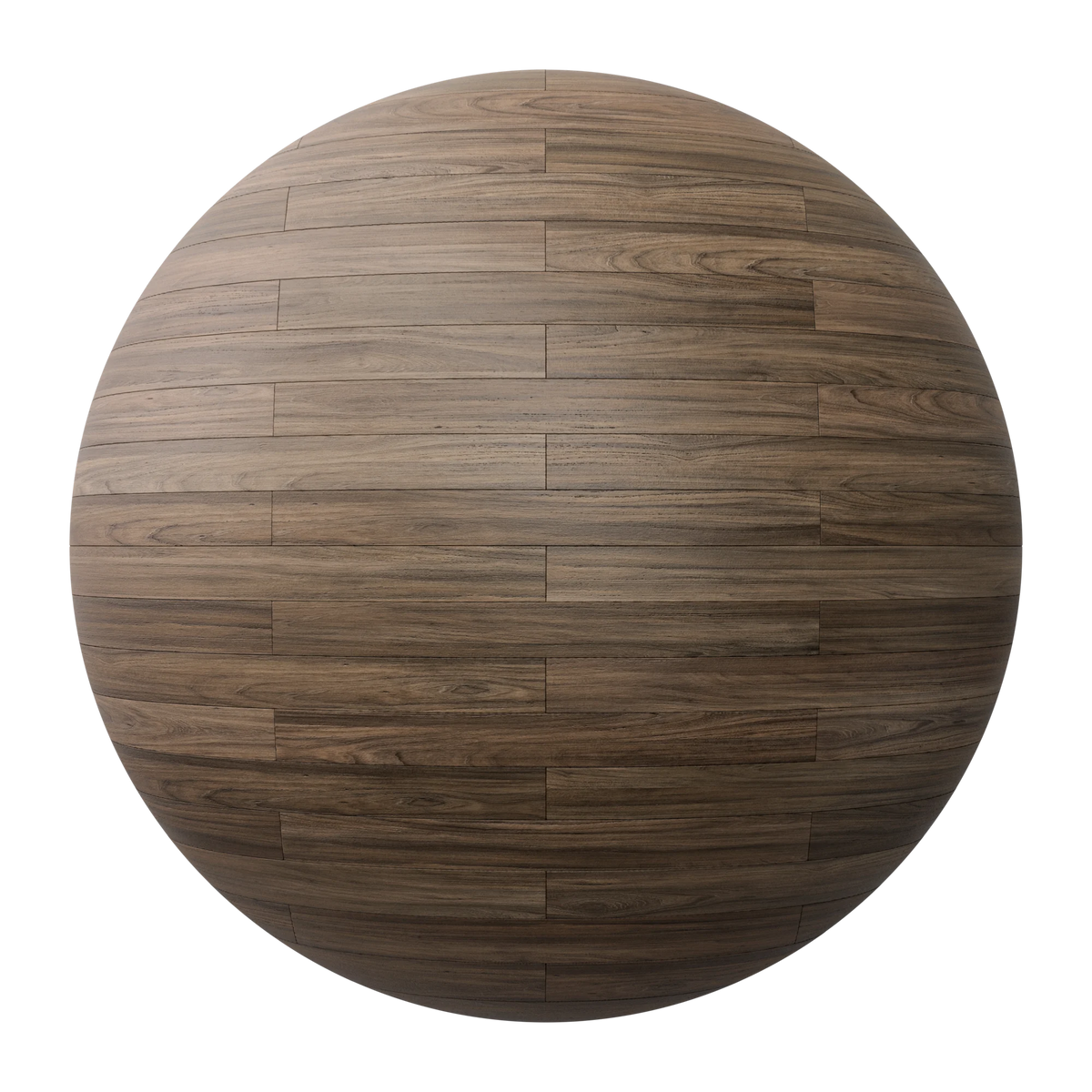 Smokey Walnut Brick Bond Wood Floor PBR Texture - 4K | Superellipse