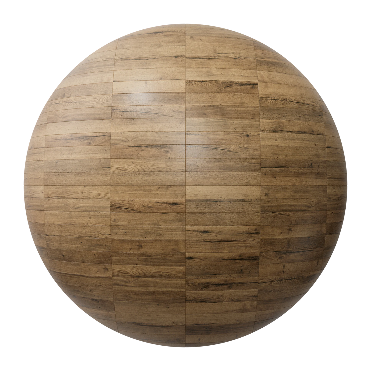 Rustic Oak Wood Parquet Floor PBR Texture - 4K Seamless | Superellipse ...