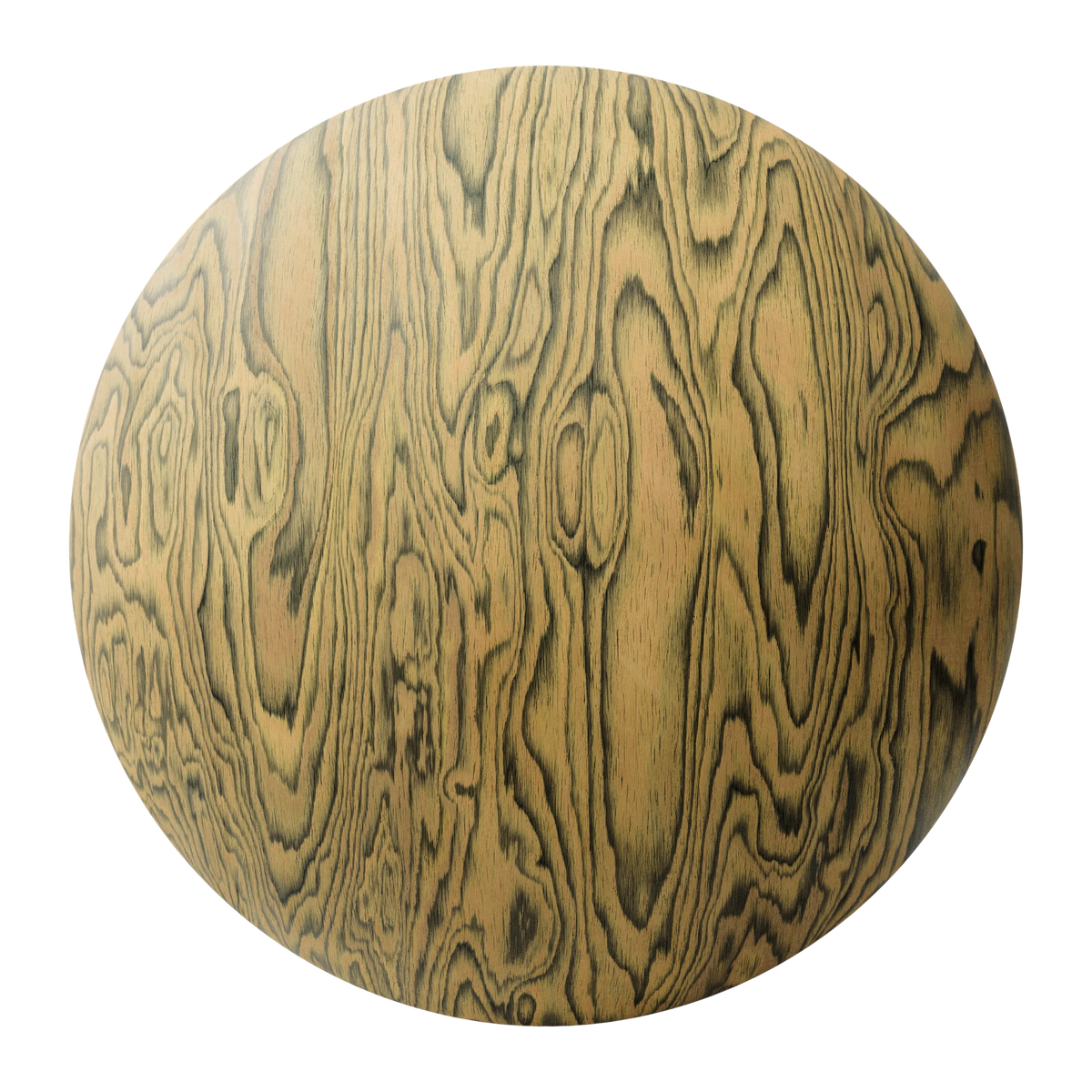 Sottsass Yellow Dyed Veneer PBR Texture - 4K | Superellipse – Superellipse_