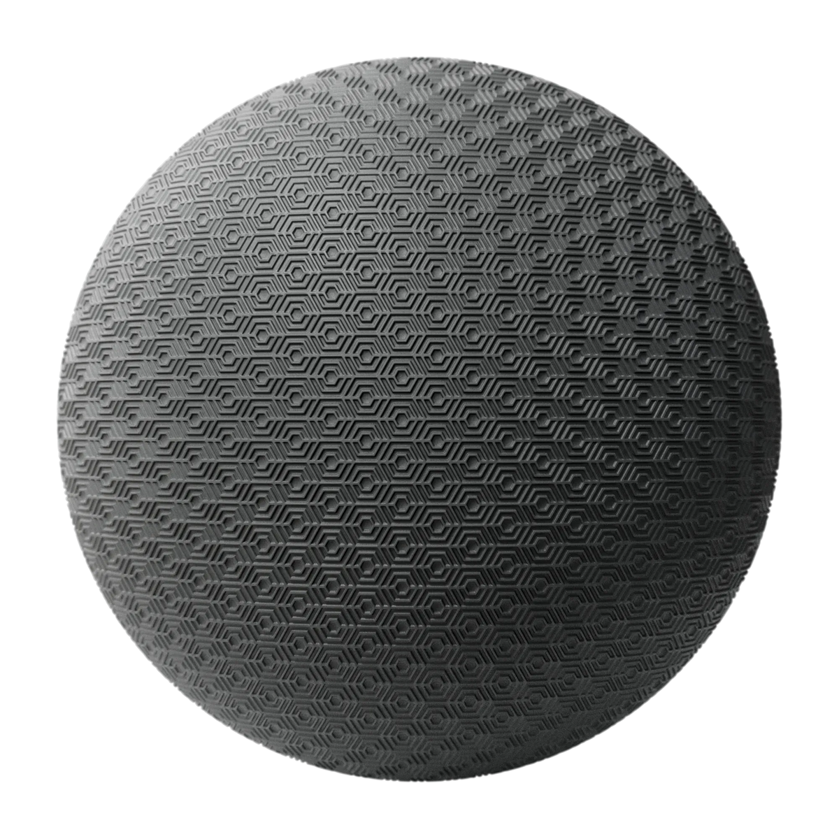 Hex Embossed Plastic PBR Texture - 4K Seamless | Superellipse