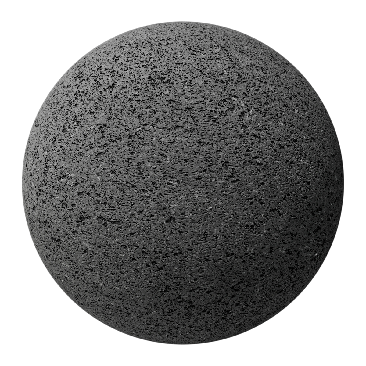 Vesicular Basalt Stone Grey PBR Texture - 4K | Superellipse