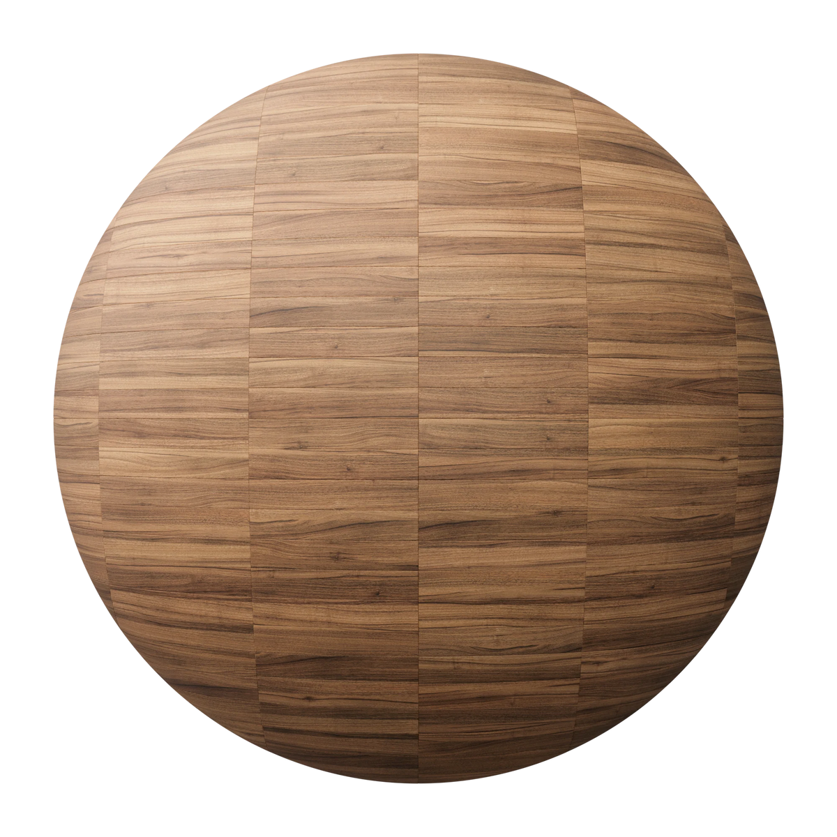 Teak Stack Bond Parquet PBR Texture - 4K Seamless | Superellipse
