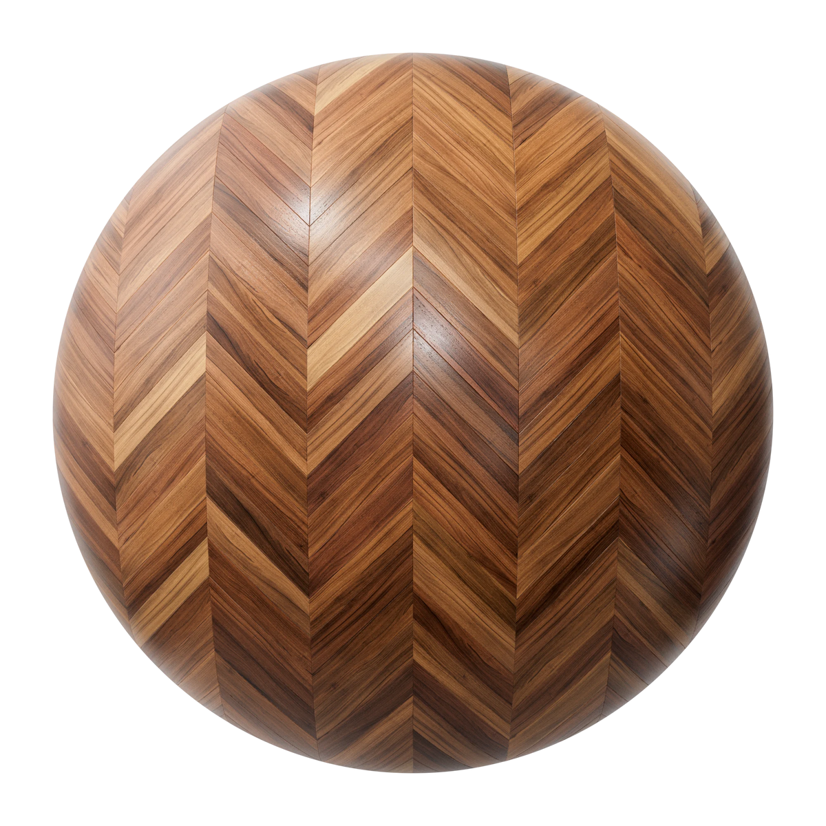 Brazilian Teak Parquet PBR Texture - 4K | Superellipse