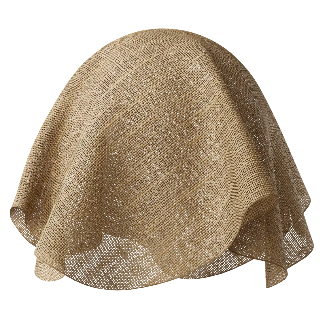Burlap Fabric PBR Texture - Seamless Scan | Superellipse