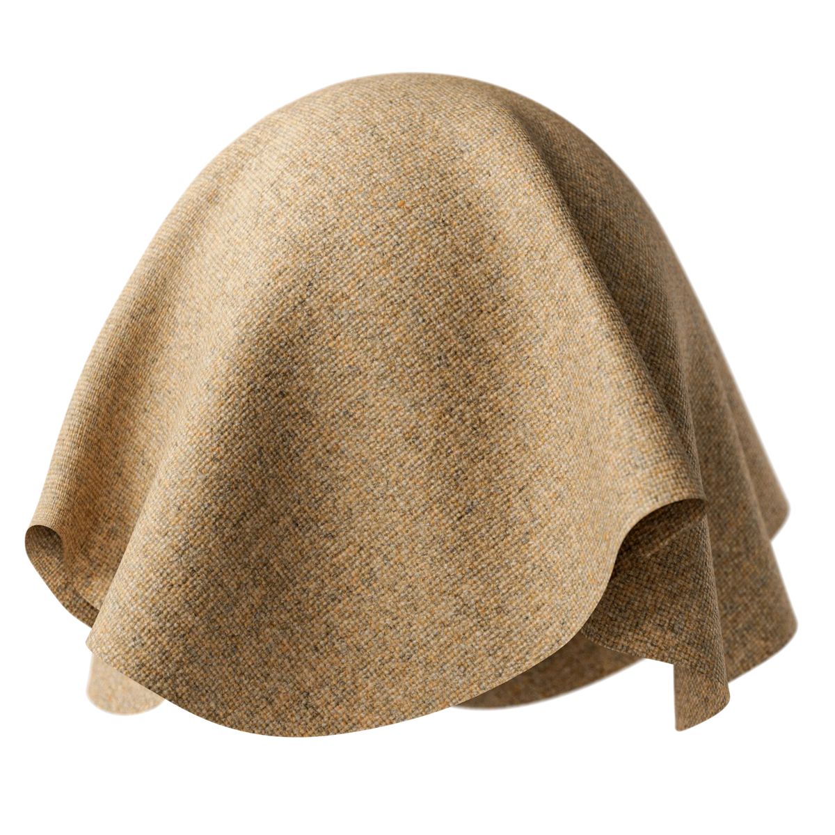 Rustic Wool Tweed Fabric PBR Texture - Seamless Scan | Superellipse