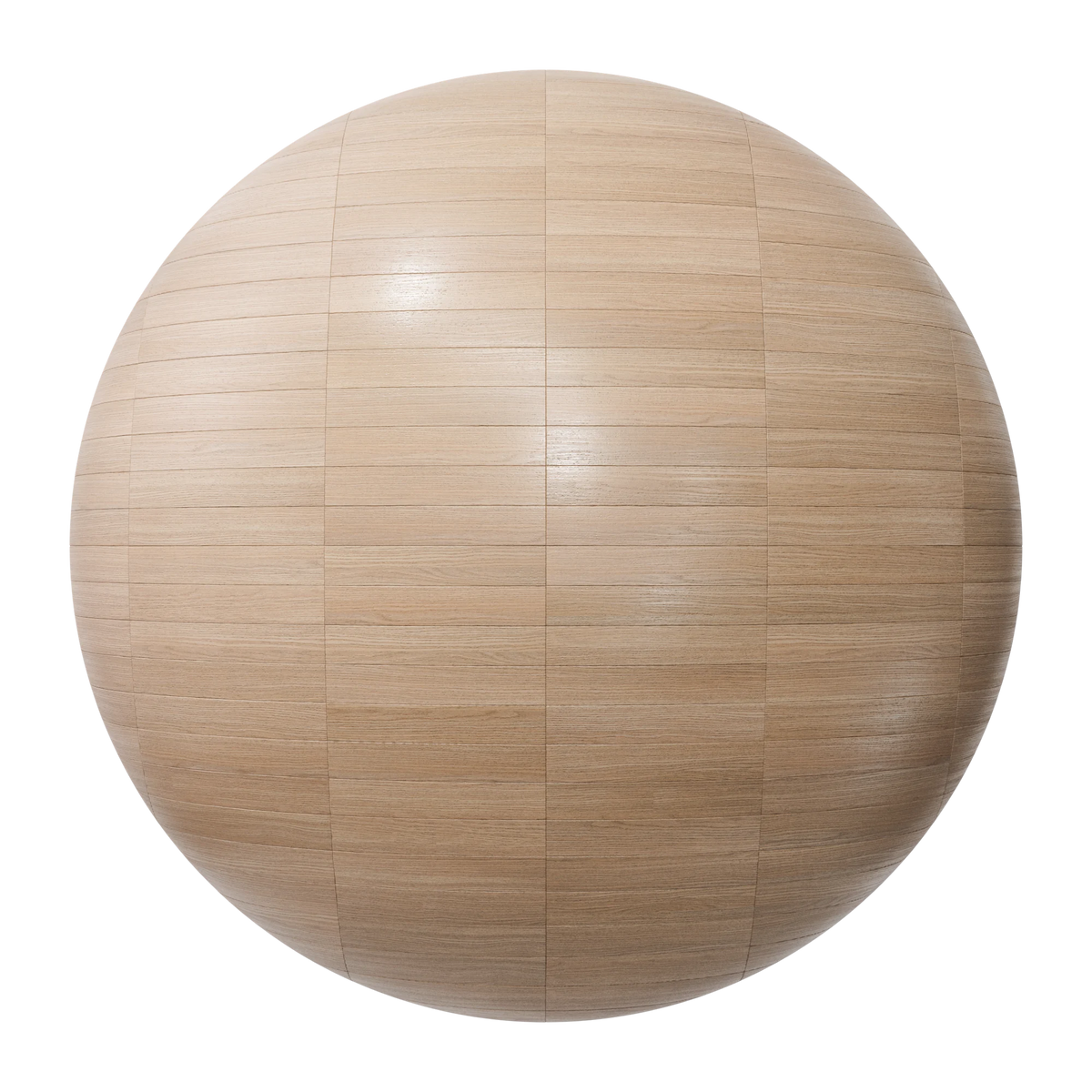 Natural Oak Stack Bond Parquet PBR Texture - 4K Seamless | Superellipse