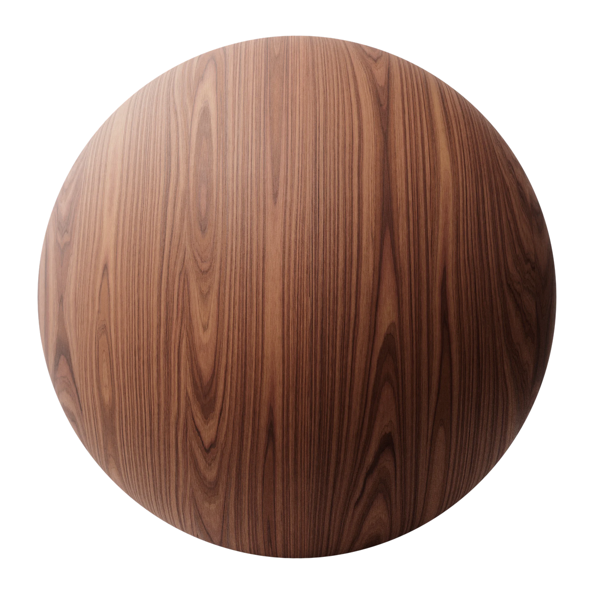 Rosewood Crown Cut Veneer Wood PBR Texture - 4K | Superellipse