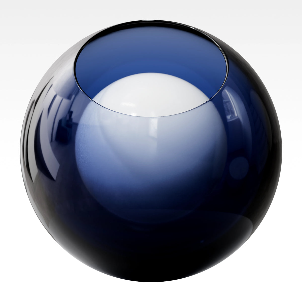 Cobalt Blue Tinted Glass PBR Texture - Seamless | Superellipse