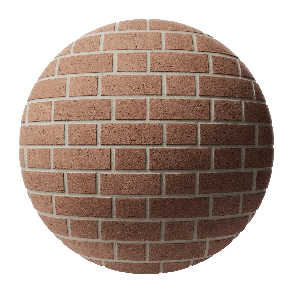 Red Clay Dragfaced Brick PBR Texture - 4K | Superellipse – Superellipse_