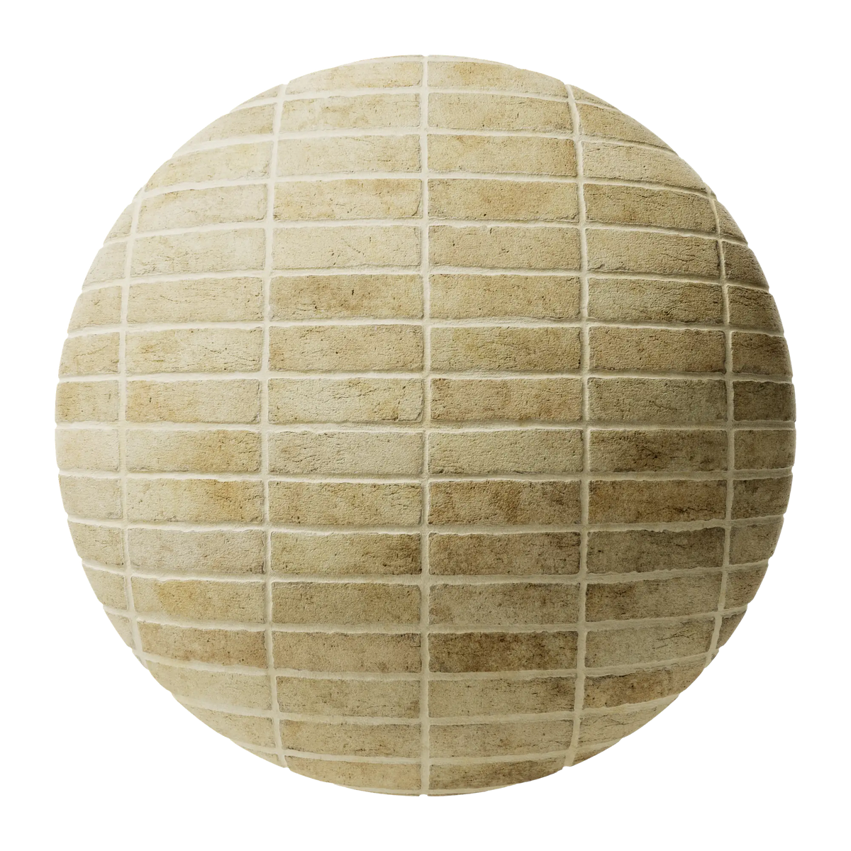 Victorian London Yellow Brick Stack Bond PBR Texture - 4K | Superellipse