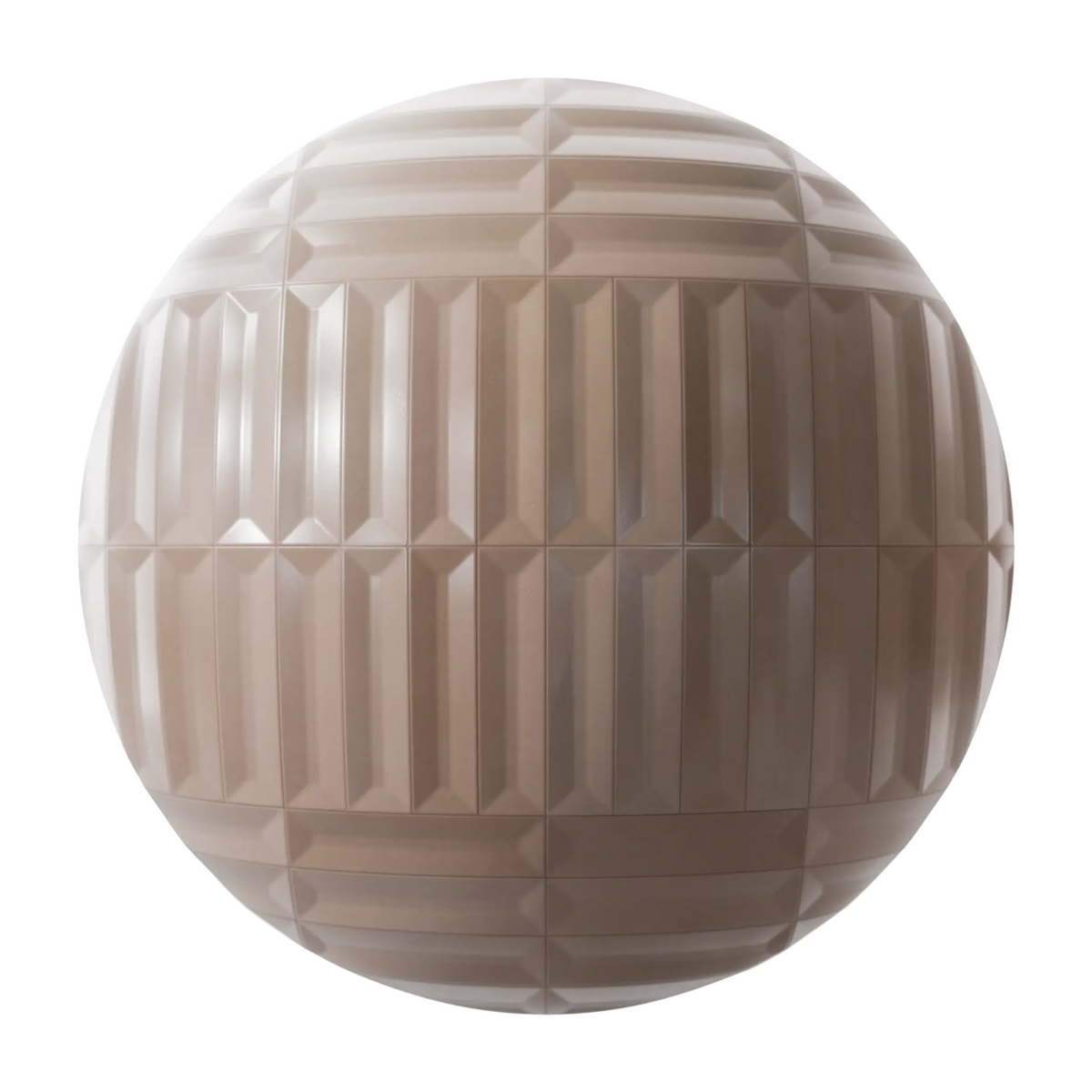 Concave Bevelled Clay Geometric Tile PBR Texture - 4K Seamless ...
