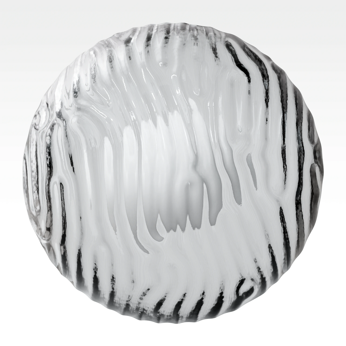 Reaction Diffusion Textured Glass PBR Texture - Seamless | Superellipse