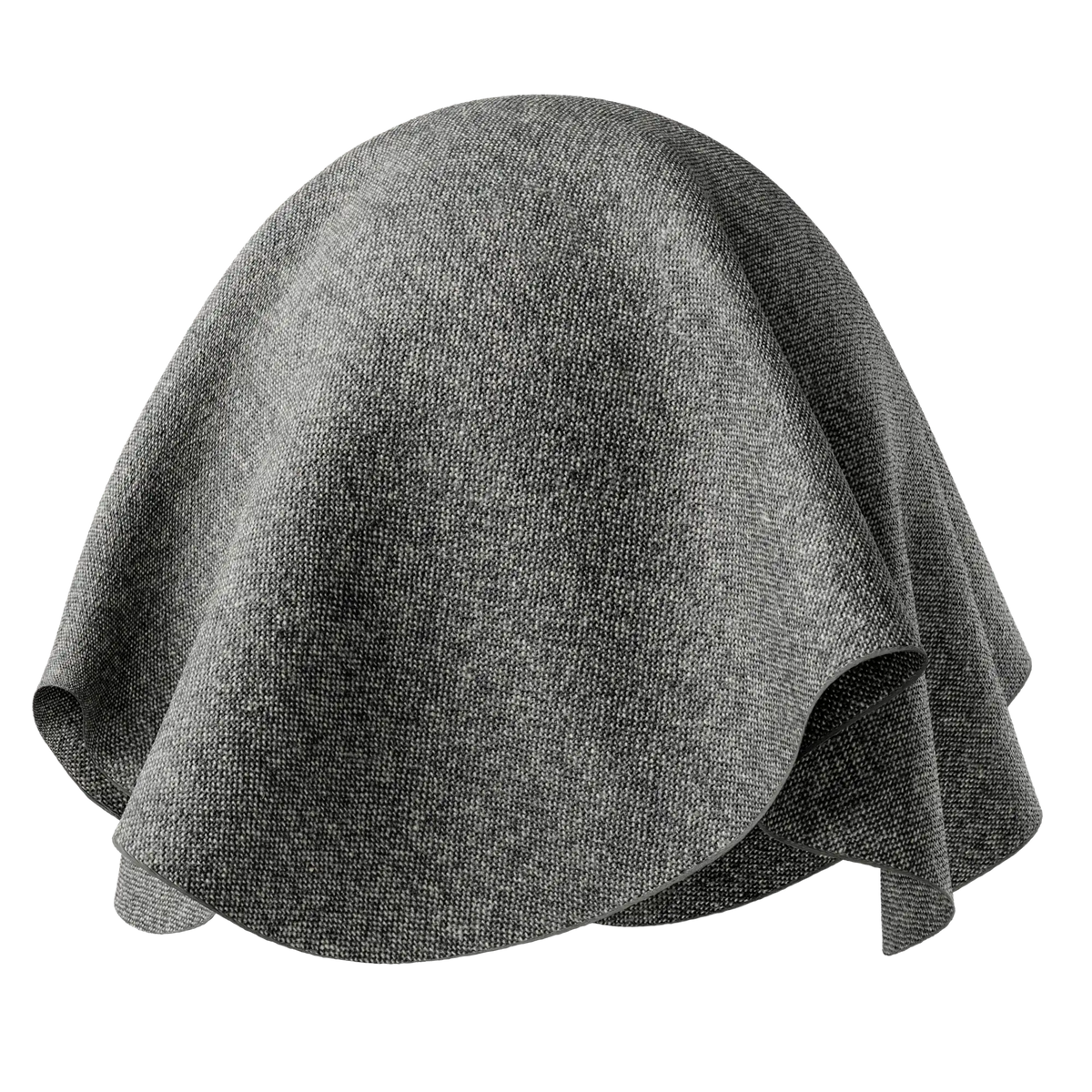 Wool Tweed Fabric PBR Texture - Seamless Scan | Superellipse