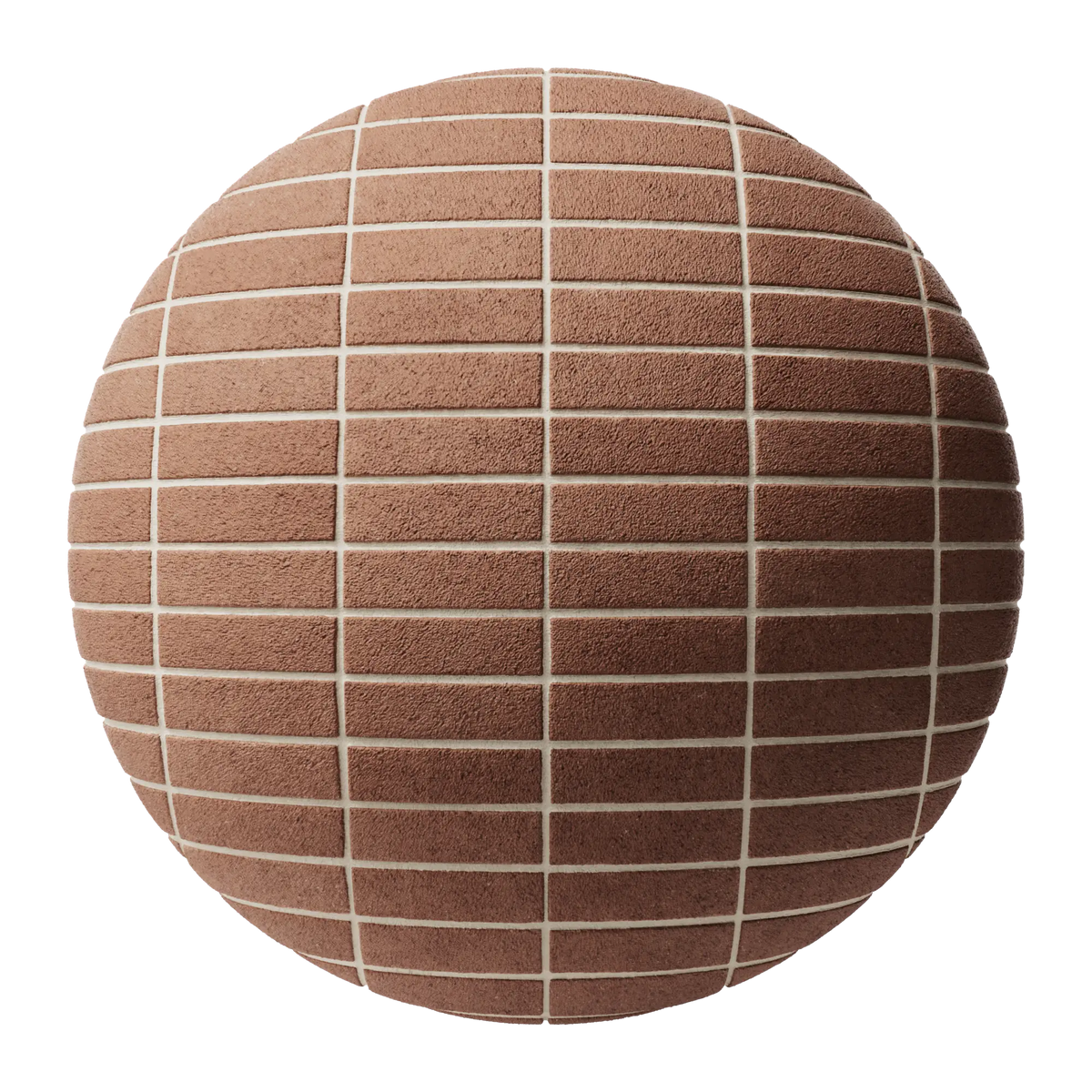 Aston Red Sandfaced Brick PBR Texture - 4K | Superellipse