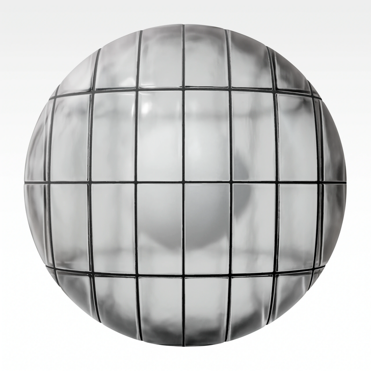 Stacked Glass Block Tile Frosted PBR Texture - Seamless | Superellipse