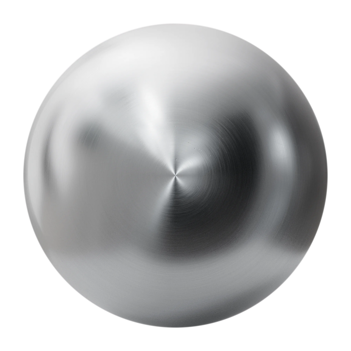 Radial Brushed Aluminium Metal PBR Texture - 4K | Superellipse