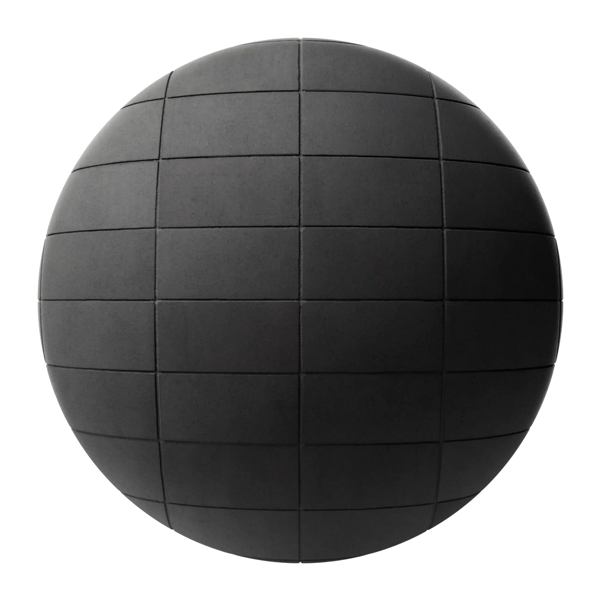 Concrete Dark Matte Block PBR Texture - 4K Seamless | Superellipse