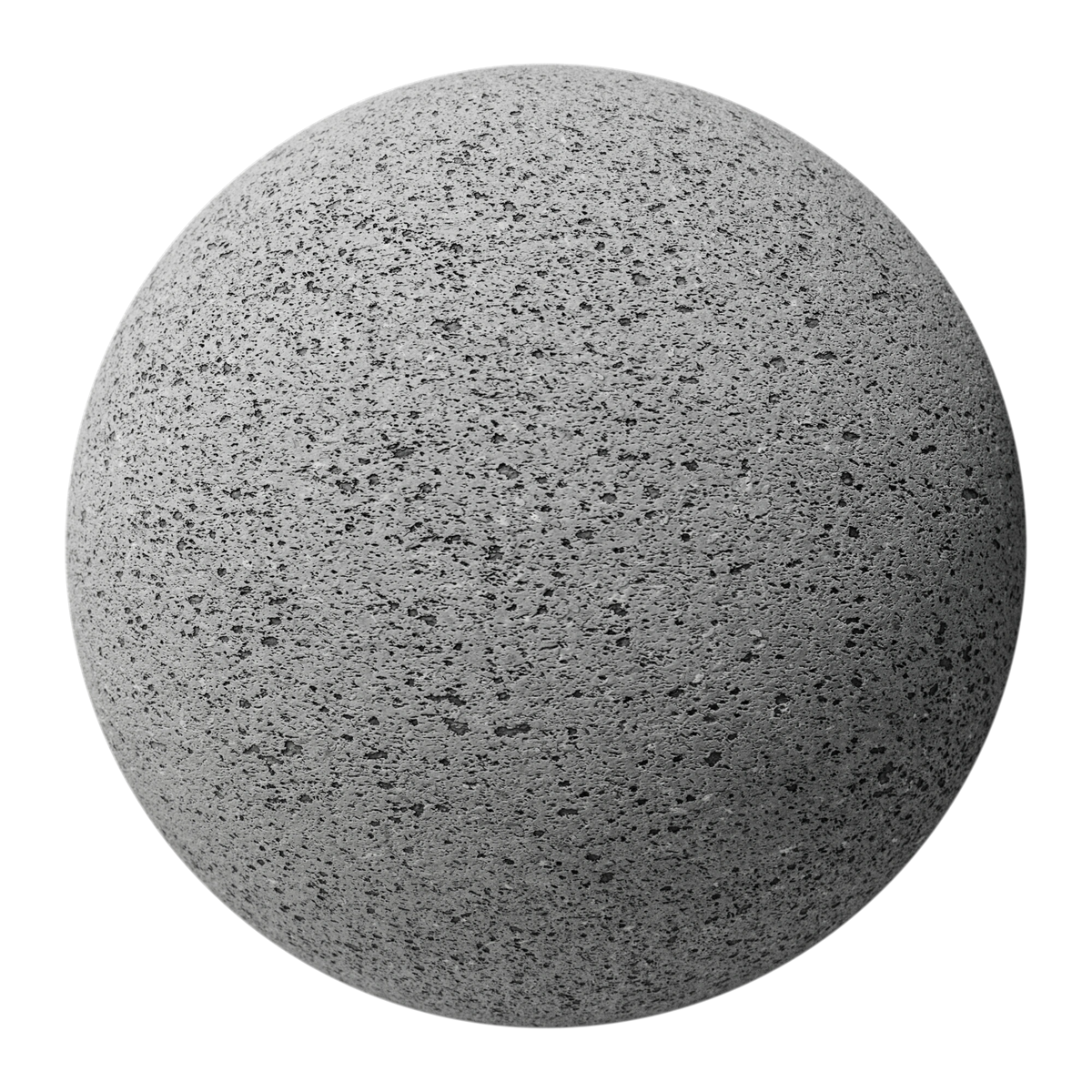 Vesicular Basalt Stone Light Grey PBR Texture - 4K | Superellipse