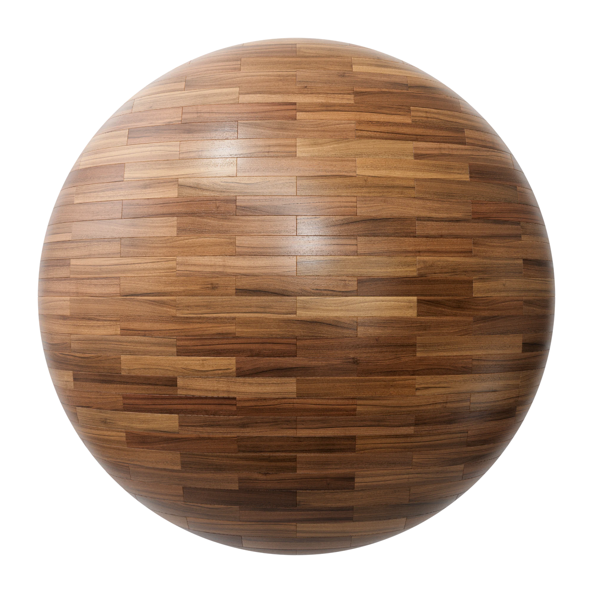 Brazilian Teak Parquet PBR Texture - 4K | Superellipse