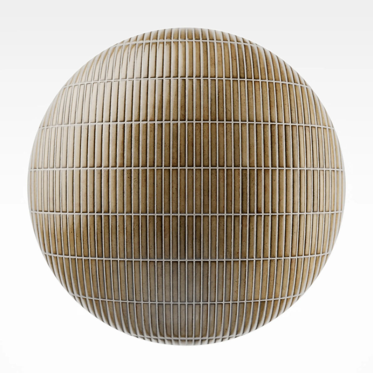 Ochre KitKat Porcelain Tile PBR Texture - 4K Seamless | Superellipse